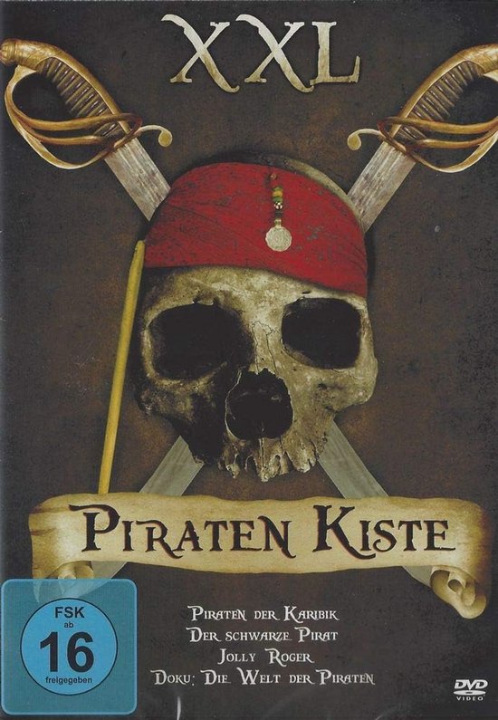 4-Film Piraten Boxset XXL: Abenteuer, Doku und Klassiker | bol