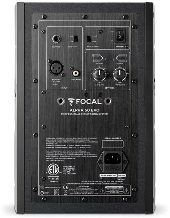 Focal Alpha 50 Evo - actieve studiomonitoren | bol