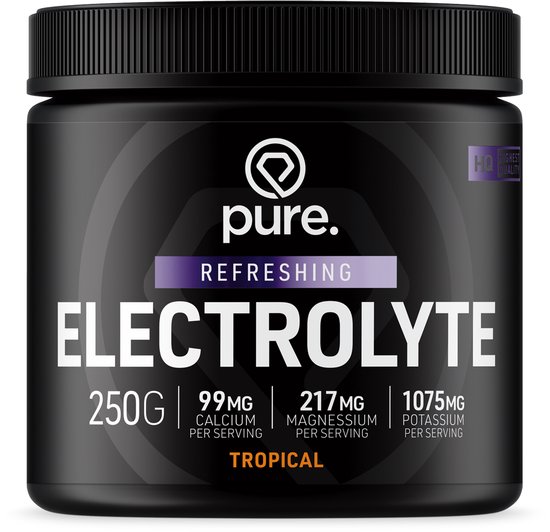Electrolyte | Pure. | 250 g | 5 gram per serving | bol