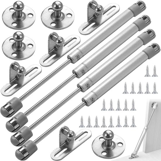 4-delige Hydraulische gasdrukveer voor Meubeldeuren en Kasten - Soft ...