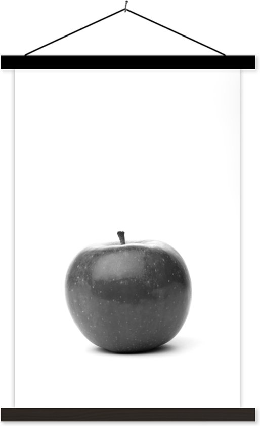 Een eenzame appel - zwart wit | bol.com