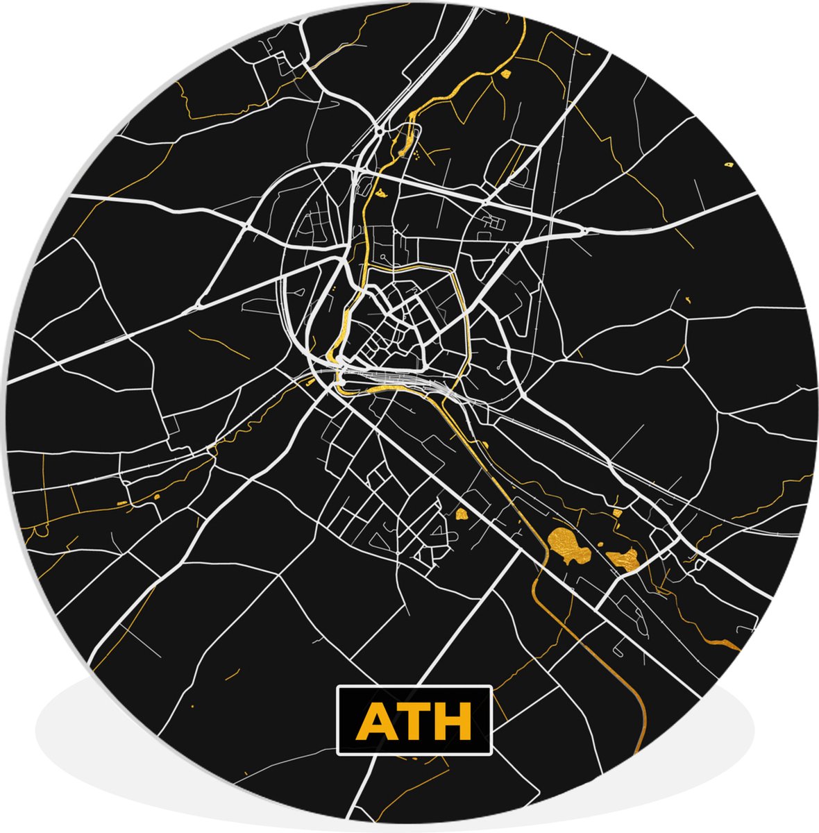 Wall Circle - Wall Circle Indoor - Ath - Map - Goud - Map - City Map ...