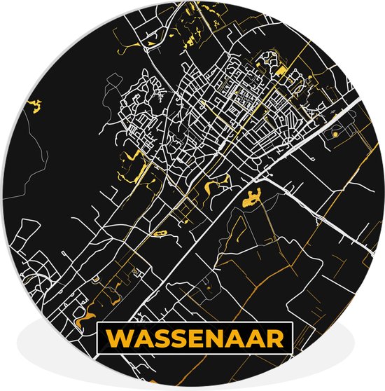 Wall Circle - Wall Circle Indoor - Wassenaar - Black and Gold et Or ...