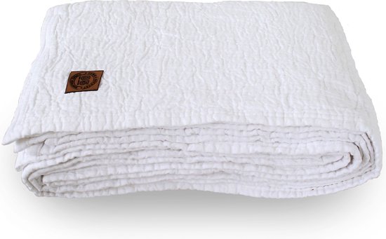 Denver Sprei - wit - 260x260 | bol