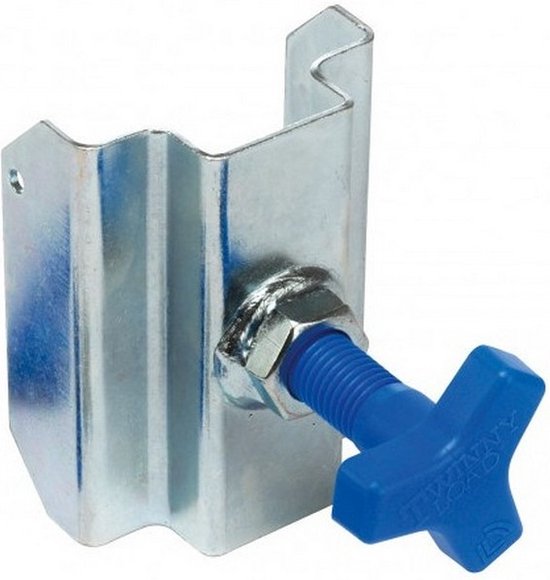 klemstuk aanslagblokjes met sterbout zilver/blauw | bol.com