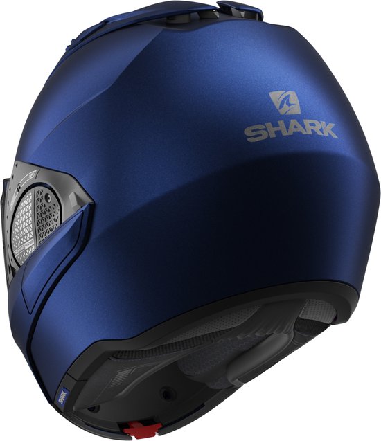 SHARK EVO GT BLANK Motorhelm Systeemhelm MAT blauw - Maat M | bol.com