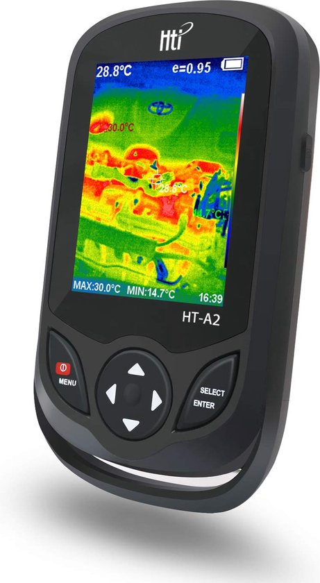 Infrarood thermische camera met resolutie 320 x 240, Mini Thermobeeld ...