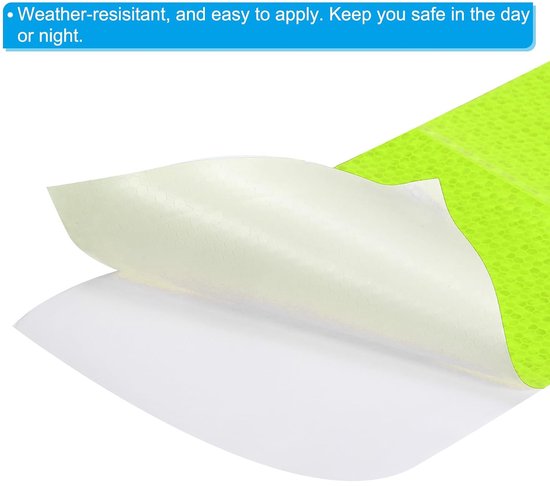 Reflective Tape - 1 Roll 30cm x 3 Inch - Waterproof Adhesive High ...