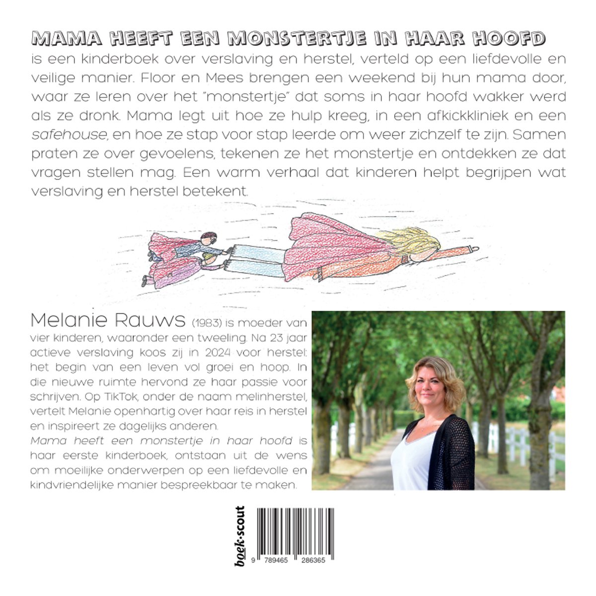 Mama heeft een monstertje in haar hoofd, Melanie Rauws met illustraties ...