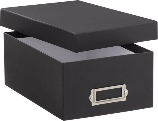 12 Sets Zwarte Foto Opbergdozen voor Herinneringen en Documenten | bol