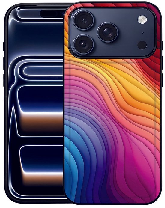 Regenboog iPhone 17 Pro Max | Backcover | bol