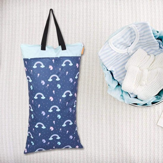 Allecto Plus - Waterdichte herbruikbare luier opbergtas voor baby's ...
