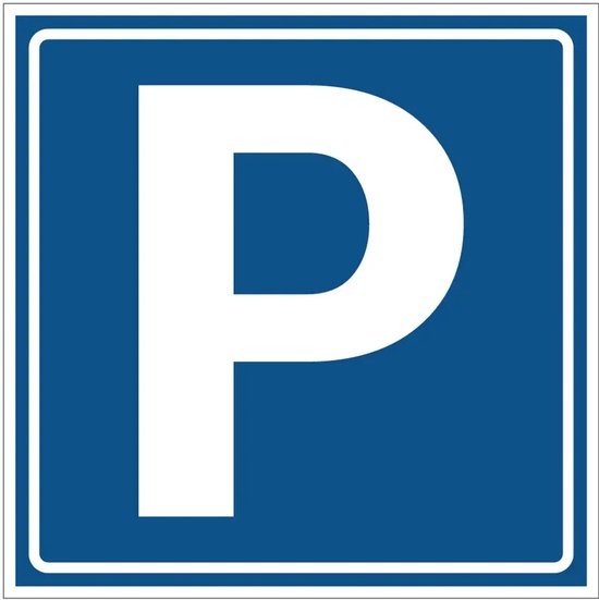 Parkeerbord - E4 - Sign Again - 10 x 10 cm | bol