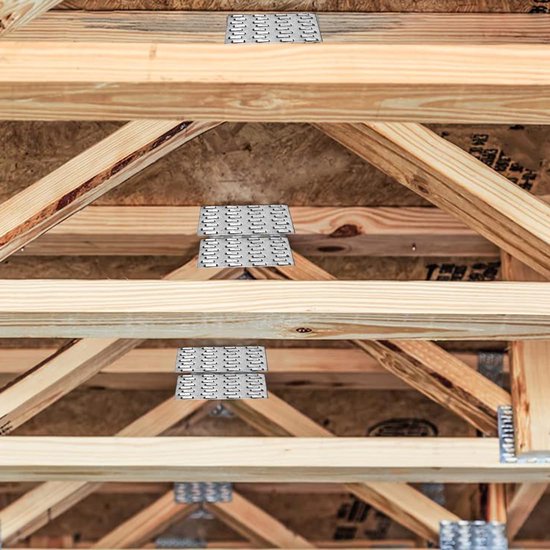 Pronged Truss Plate - Flat Mending Plates - Repair Tie Plate Bracket ...