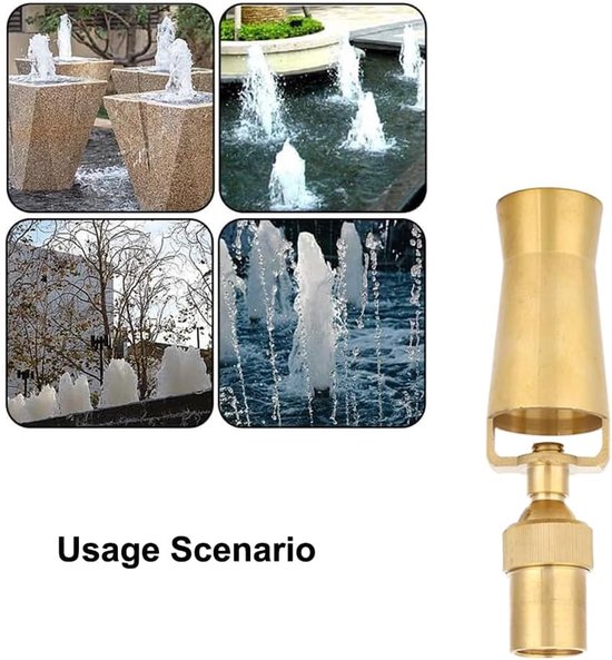 Brass Fountain Nozzle - Water Fountain Spray Head - DN15 DN20 DN25 ...