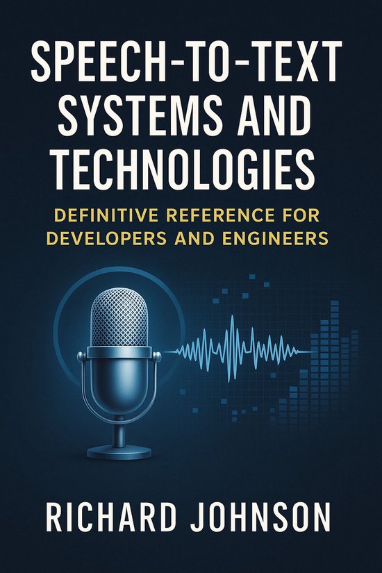 Speech-to-Text Systems and Technologies (ebook), Richard Johnson ...