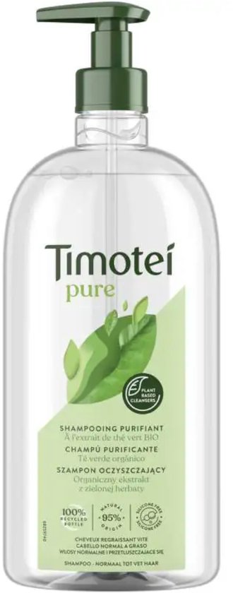 Timotei Shampoo 750ml Pure Groene thee | bol