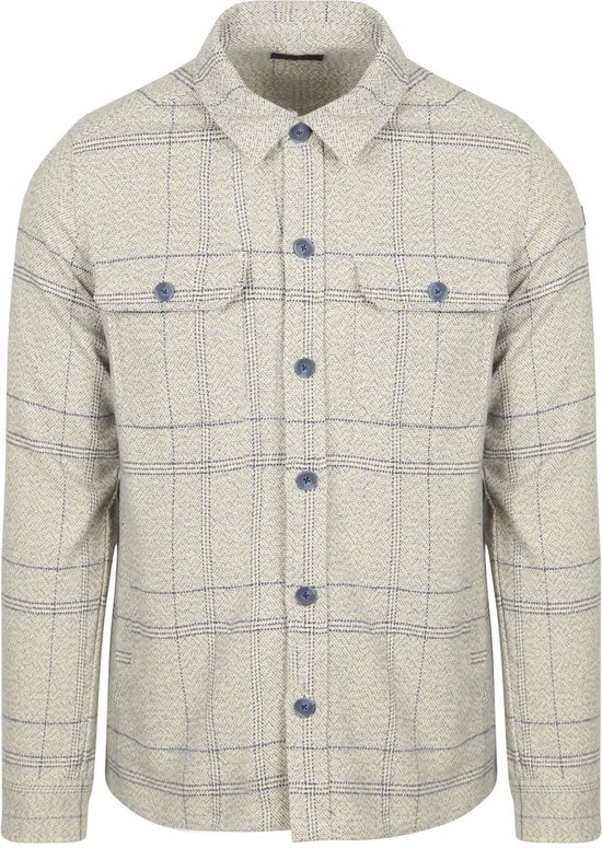 NZA Overshirt Atlas Tenax Check Blauw - Maat L - Heren | bol