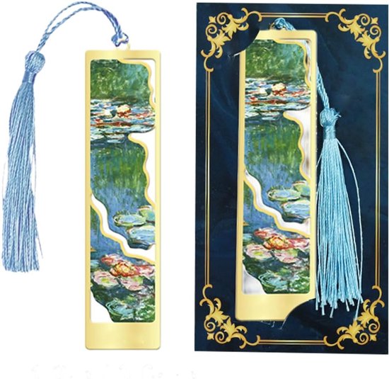 Personalized Bookmark, Metal Bookmark, World Famous Paintings for ...