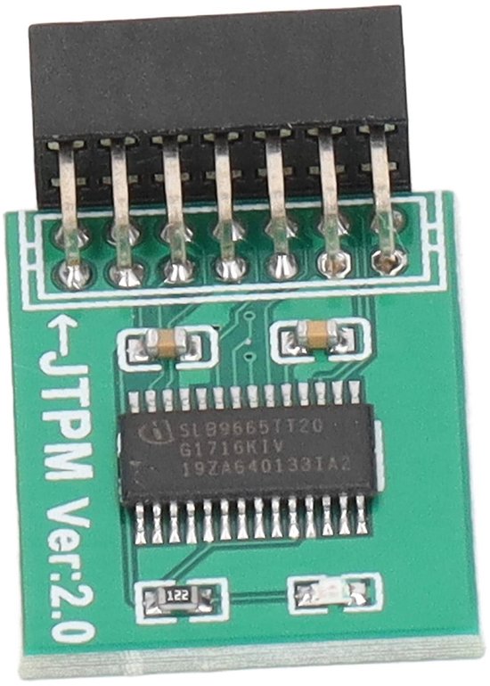 TPM 2.0 Module Card, Secure Encryption, 14 Pin LPC Interface, Universal ...