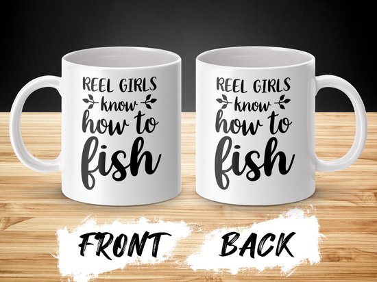 Reel Girls Fish Mug, Vissen Meisjes, Vissen Cadeau, Vissen Grappig ...