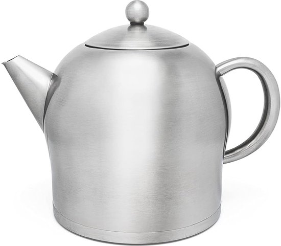 Dubbelwandige theepot - 2,0 liter - modern design | bol