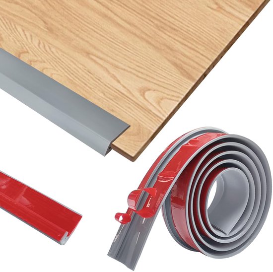 Zelfklevend overgangsprofiel 1M x 3CM, PVC overgangsstrip ...