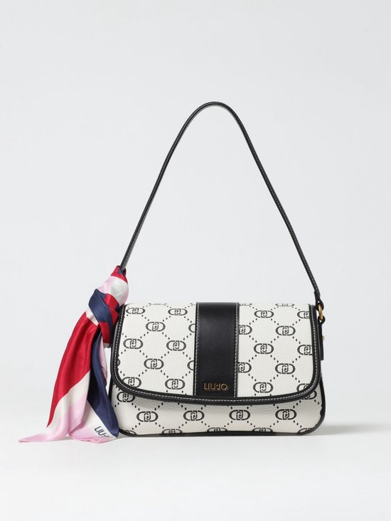 Liu Jo Monogram Shoulder Bag Wo - Cream | bol