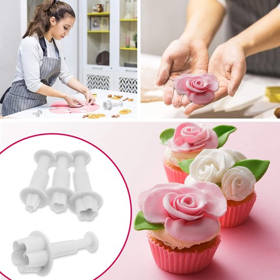 68-delige Fondant Kookgerei Set Groot - Biscuit Bakken ...