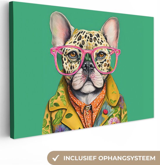 Bulldog - Bril - Design - Hond - Dieren | bol.com