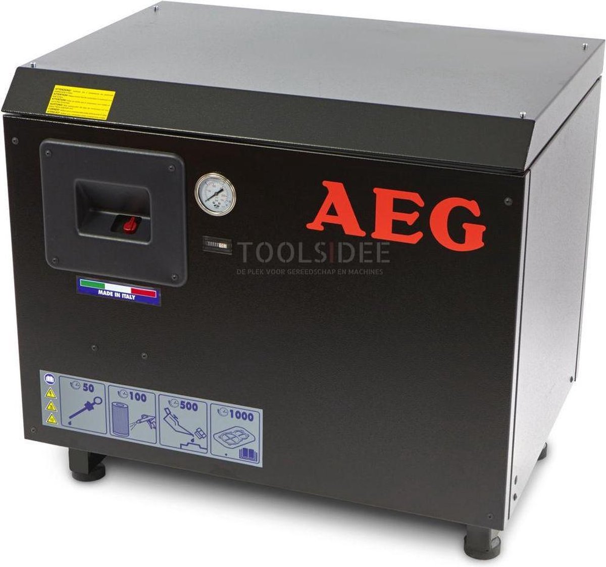 AEG 10 PK Geluidgedempte Compressor | bol.com