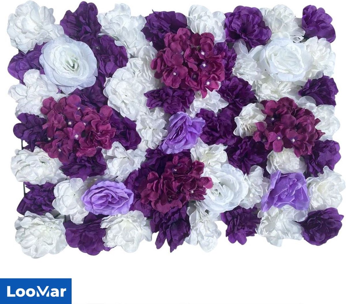 LooMar Flower wall - Fleur artificielle - Haie artificielle ...