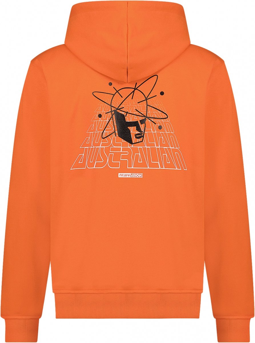 Australian Hard Court - Hoody met orbit print - oranje | bol.com