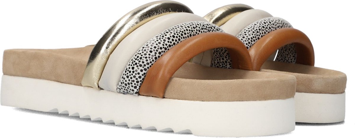 Maruti - Bali Slippers Cognac - Cognac-Combi - 40 | bol.com