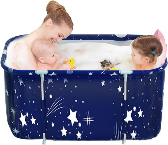 Opvouwbare badkuip 120 cm - badkuip voor volwassenen - staande badkuip ...