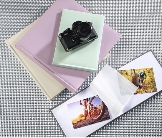 Fotoalbum Jumbo, Album Met 80 Witte Pagina's, Voor 320 Foto's ...