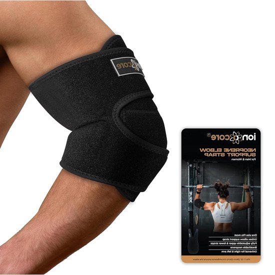Neoprene Elbow Brace - Tennis Elbow Golf Elbow - Support and Protection ...