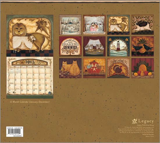 Folk Art by David Kalender 2025 | bol