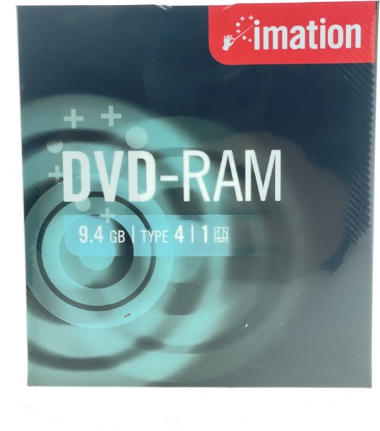 Imation DVD-RAM - 9.4GB - 5 pack - Dubbelzijdig - Herschrijfbaar | bol