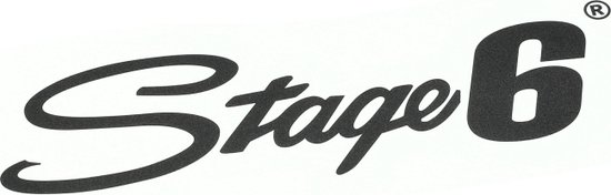Stage6 Sticker Stage6 20x6cm zwart | bol