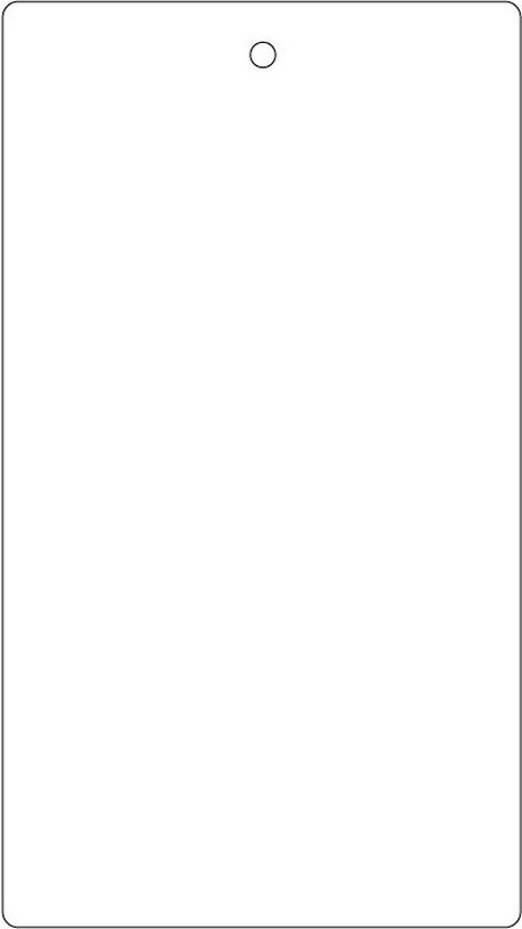Blanco label wit, 100 stuks 125 x 55 mm | bol