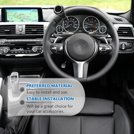 Universele stuurknop - stuurwiel knop voor stuurhulp - 360 graden ...