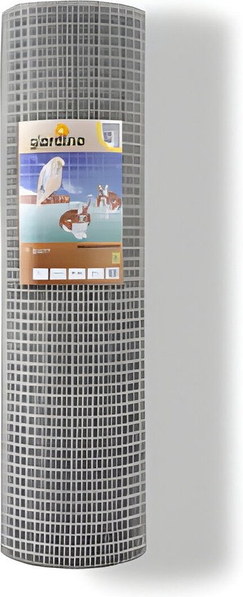 Giardino - Gelast gaas verzinkt 12.7 mm x 0.65 mm | bol