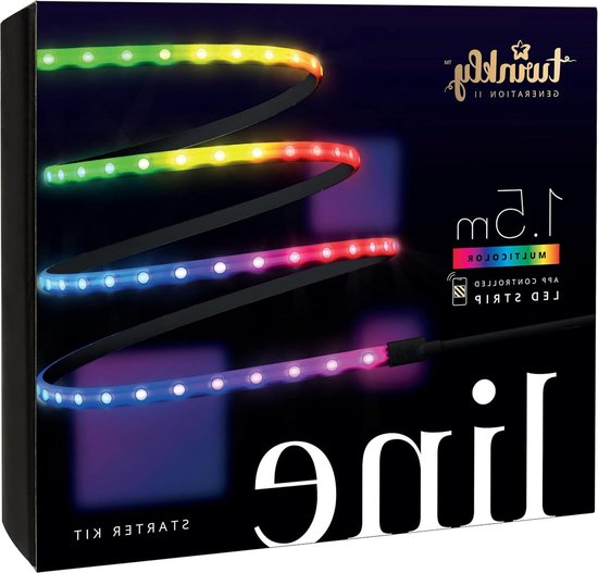 Led strip Starter Kit - App-gestuurde Zelfklevende - Magnetische LED ...