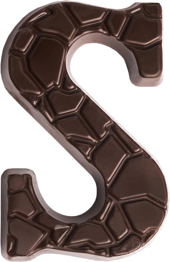 Chocoladeletters S Puur - Luxe - Rainforest Alliance - 135 gram | bol
