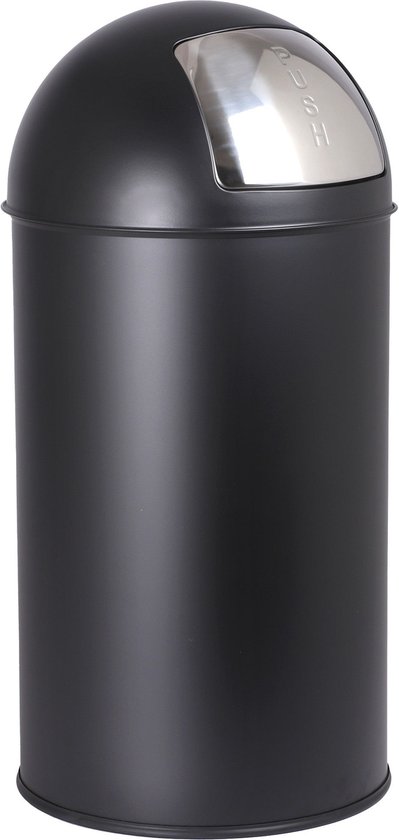 Jago® Prullenbak voor binnen - met zwenkbaar deksel, inhoud 50 l ...