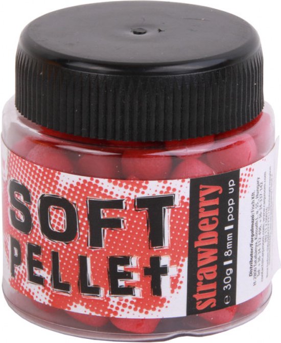 Carpzoom Carp Zoom Soft Pellet 8mm Strawberry 8mm | bol