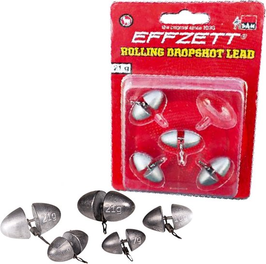 Dam Rolling Dropshot Lead 18gr - Aanbieding | bol