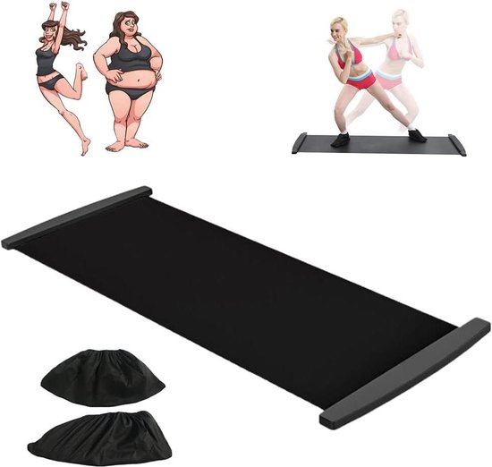 Extreme Slide Board Schuifschoenen Overtrek - Intensieve Training voor Fitness en Atletiek | bol