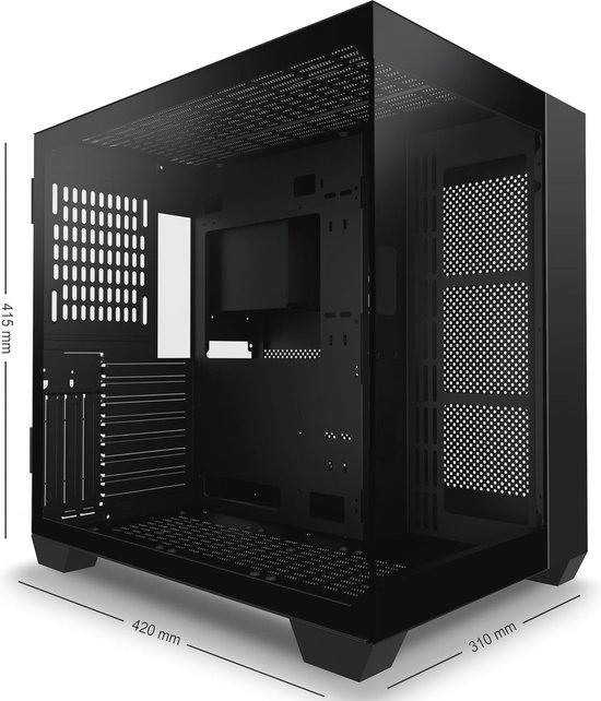 ATX Mid Tower PC-behuizing met Gehards Glas - Gamingcomputerbehuizing ...